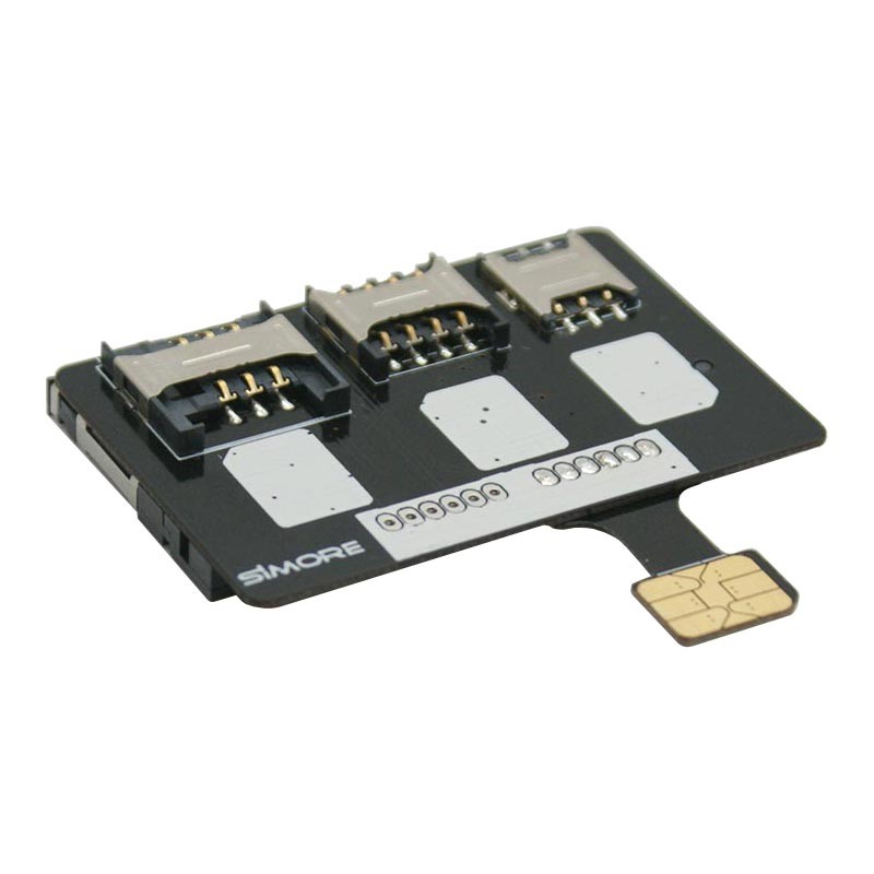 Multi-4SIM Android Multi-SIM extension adapter for hybrid slot Android ...