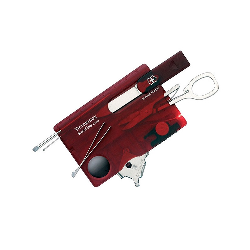 SwissCard Lite Victorinox credit card size format | SIMORE.com