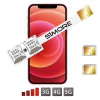 iPhone 12 Mini Dual SIM Adapter Speed Xi-Twin 12 Mini - DualSIM with ...